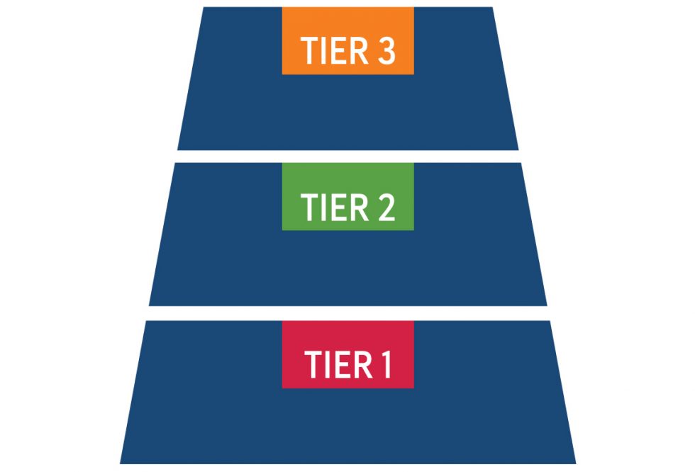 Tier 1 and 2 Interventions for Middle and High School students